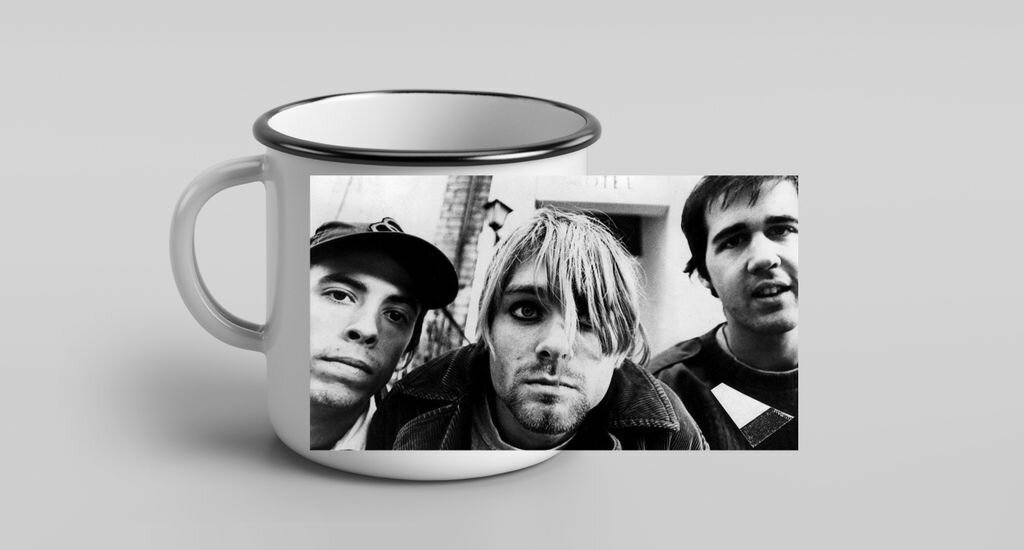 Кружка металлическая эмалированная Nirvana, Нирвана № 7