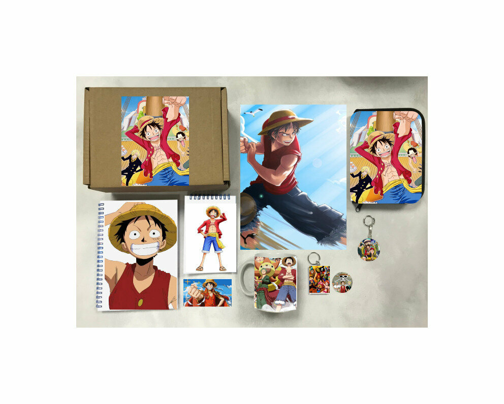 Бокс GOODbrelok принт "Ван Пис, One Piece" - OP0009