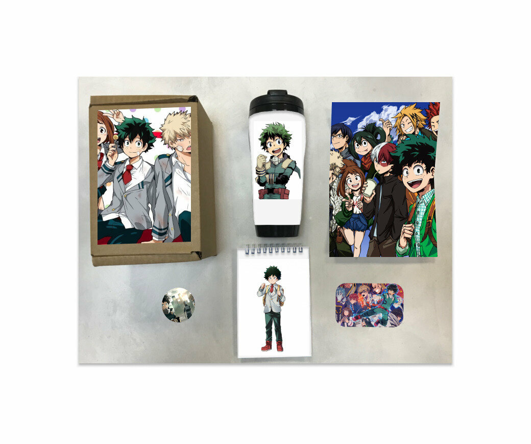 Бокс GOODbrelok принт "Моя геройская академия, Boku no Hero Academia" - BHA0003