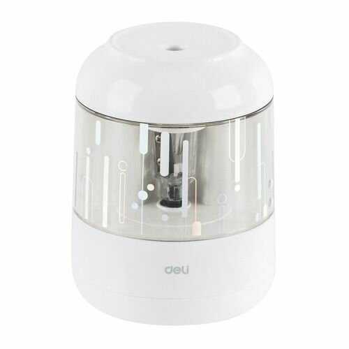 Точилка для карандашей Deli EH508-WH электрическая, белый