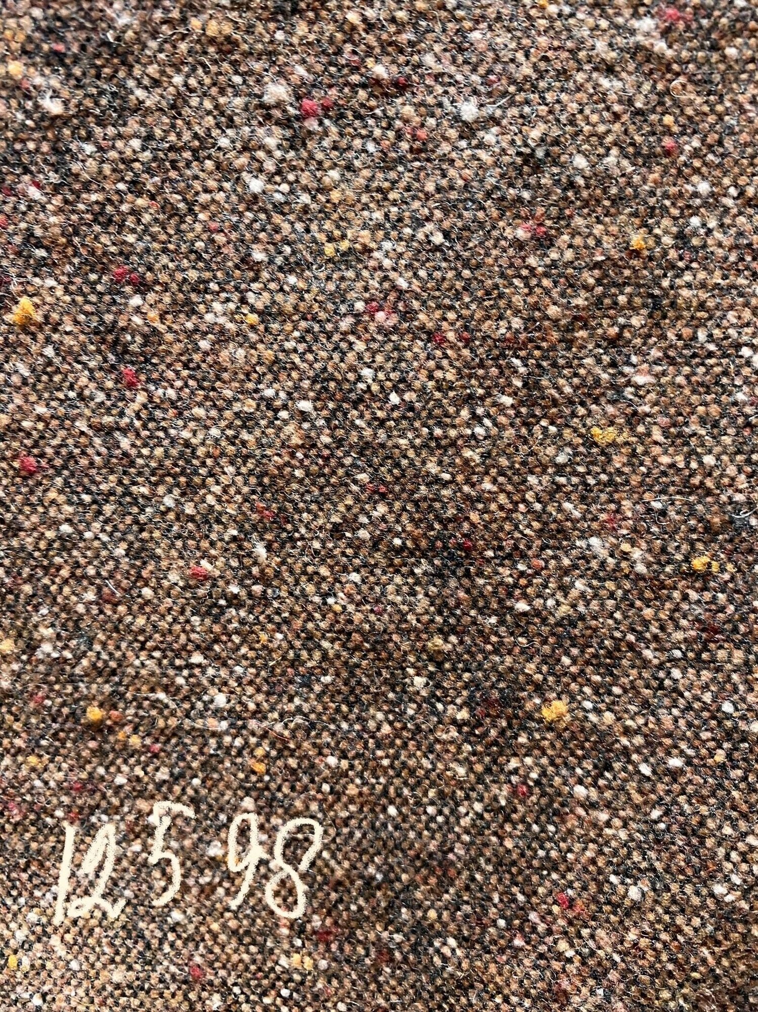 Ткань костюмная Твид (Италия) 80% шерсть 20% хлопок ш-150см отрез 0,75м