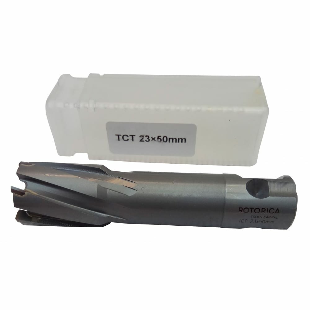 Фреза кольцевая TCT (23x50 мм) ROTORICA RT.4225023, нержавеющая сталь, 19 мм