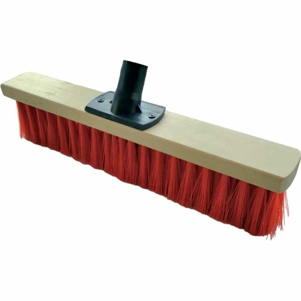 Щетка для пола Никище "Пеликан" 400x55x17 мм, с пластмассовым держателем 19360