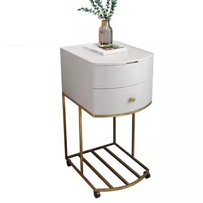 Туалетный столик-трансформер на колесиках Elisa (Столик / белый)