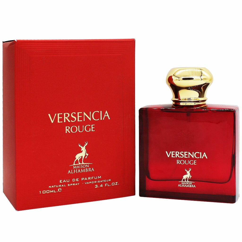 Парфюмерная вода Al Hambra VERSENCIA ROUGE 100ml (аромат Vers Eros Flame) для мужчин