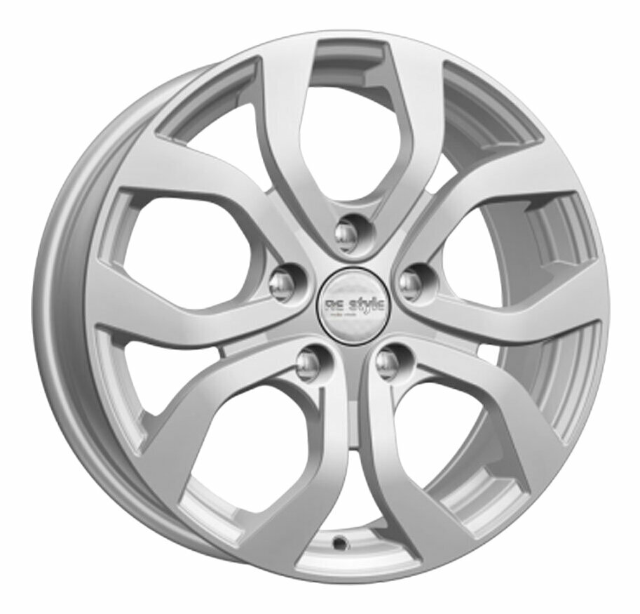 Диски легковые литые 6.5*16 5*114.3 et50 h66.1 КиК KC704 Сильвер(цвет)