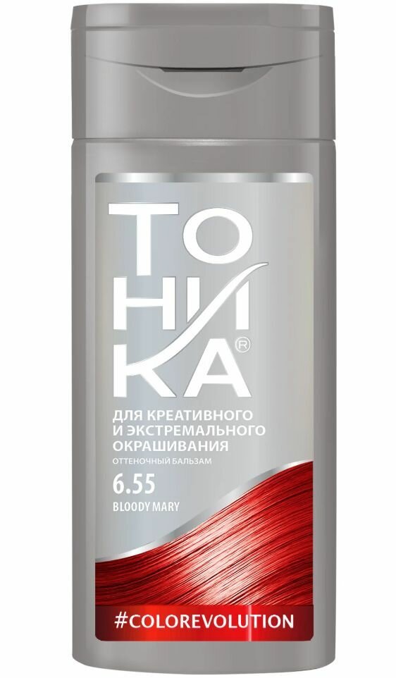 Тоника Оттеночный бальзам ColoRevolution тон 6.55 Bloody Mary 150мл