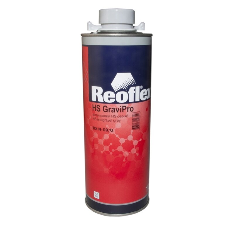 Антигравий Reoflex HS HS, матовый, серый, для авто, 1л