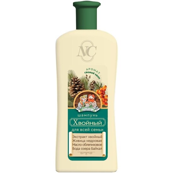 Шампунь для всей семьи Невская Косметика Хвойный, 400 мл