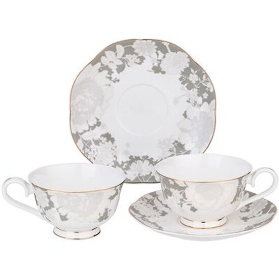 Чайный набор Lefard "нежность" на 2 пер. 4 пр, 250 мл