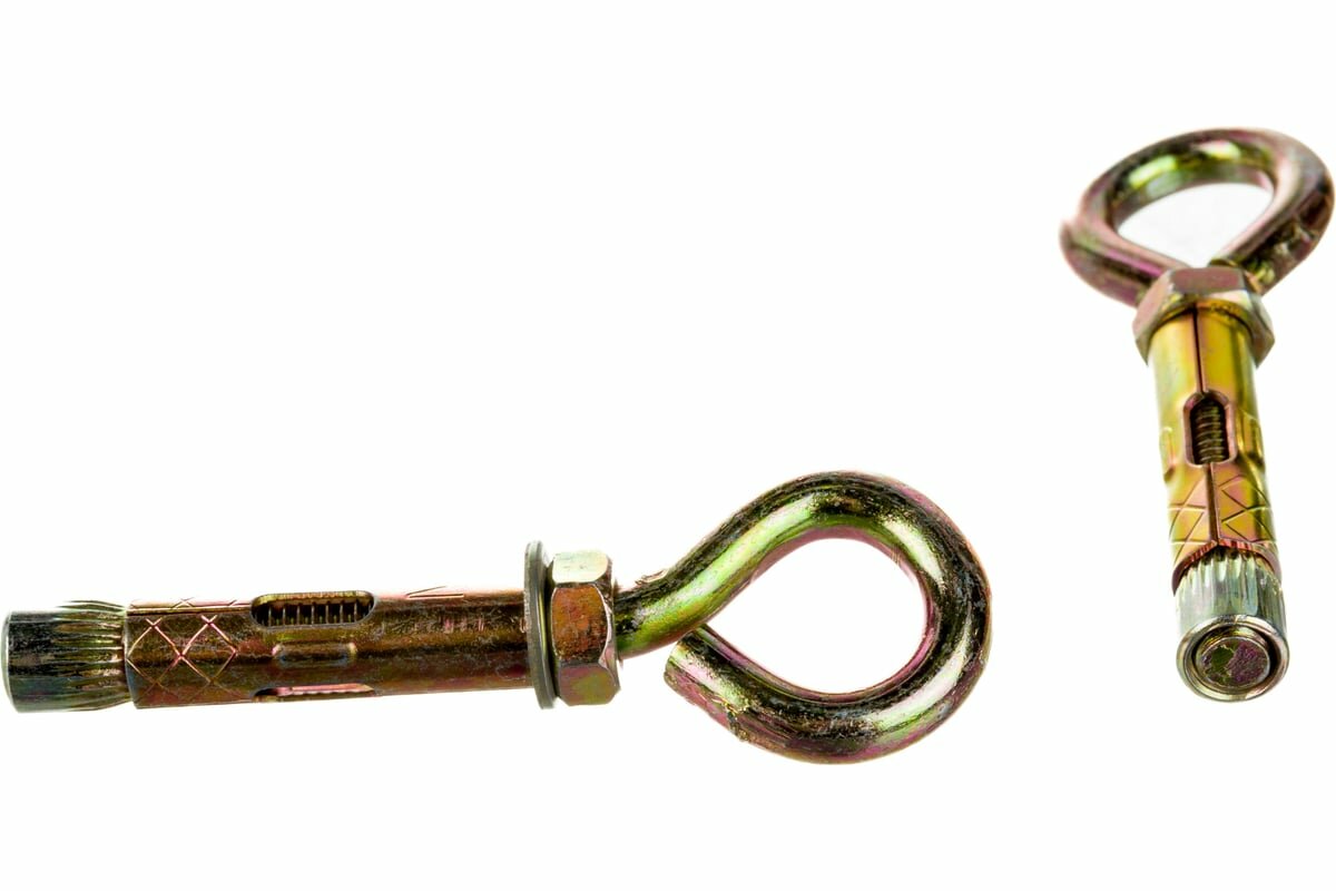 Tech-Krep Анкерный болт с кольцом 8×45 мм, 3 шт в упаковке, 104676, для монтажа