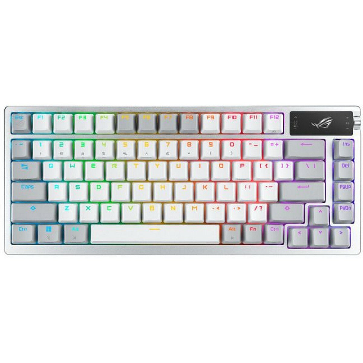 Клавиатура ASUS M701 ROG AZOTH WHT ROG NX Snow PBT 75% USB 2.4GHz BT уц-3-7