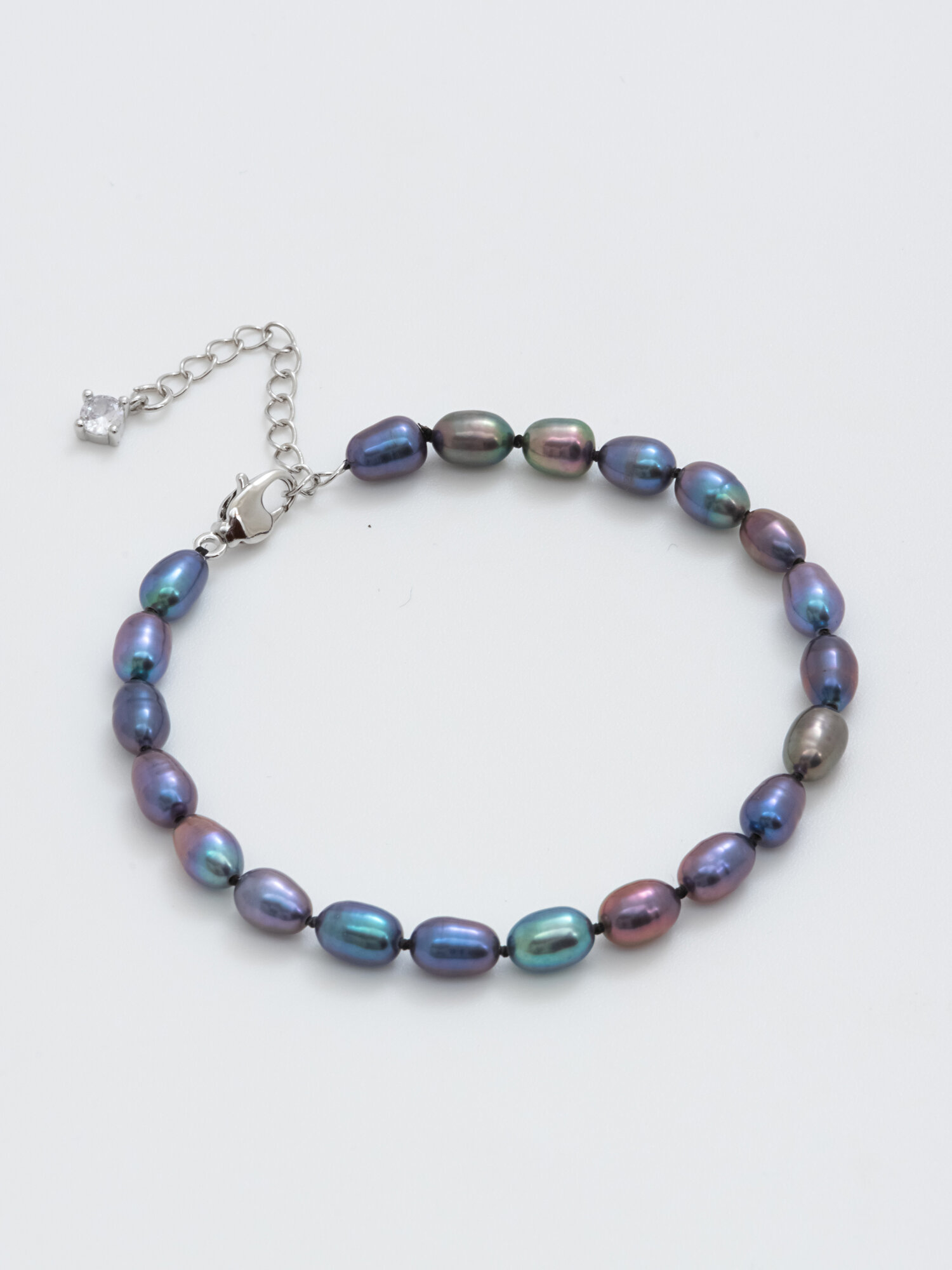 Браслет, жемчуг культивированный, жемчуг пресноводный культивированный