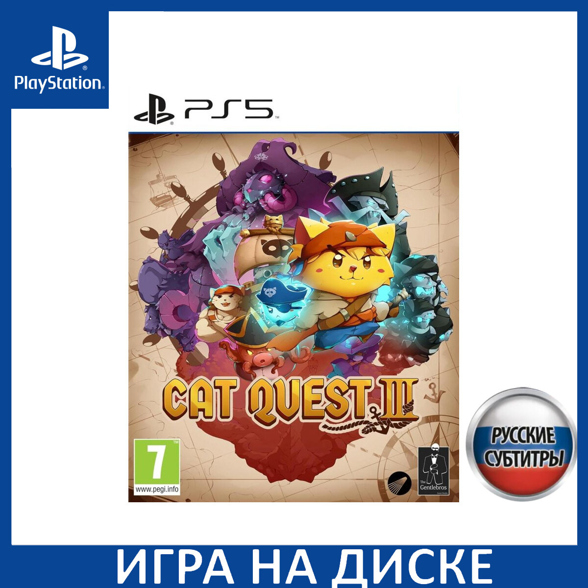 Игра Cat Quest III (3) PS5 Русская Версия Диск на PlayStation 5