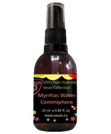 VESEX Гидролат мирры 100% (мирровая вода) / Myrrha 25 мл.