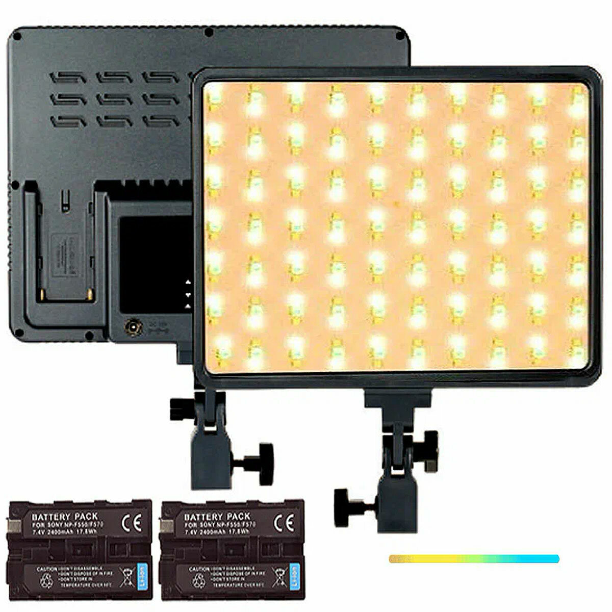 Видеосвет SuteFoto TP45 Bi+2Аккум+ЗУ
