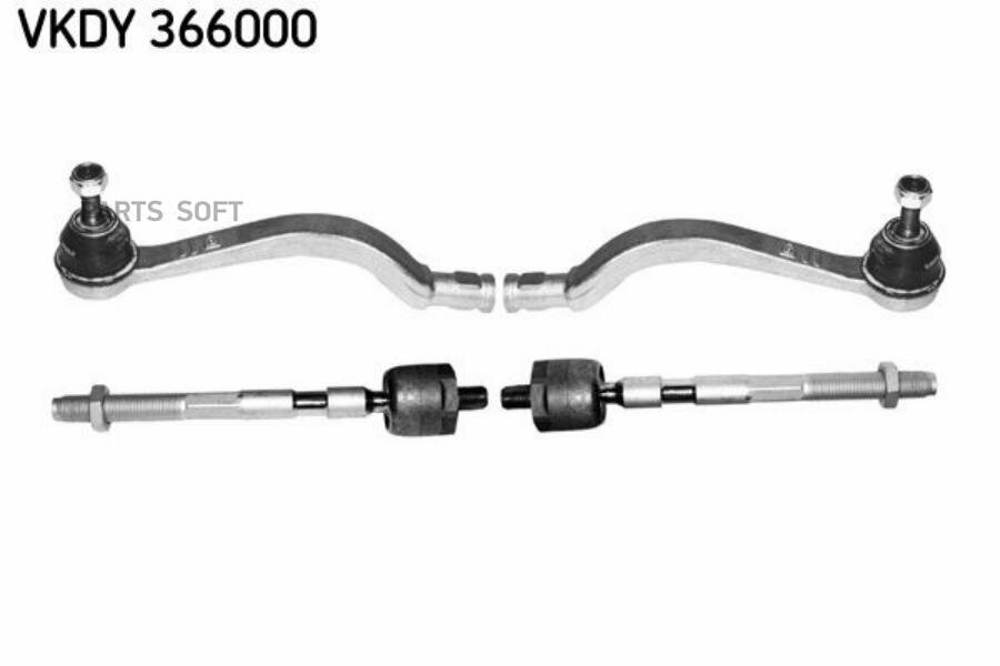 SKF VKDY366000 Тяги и наконечники рулевые комплект на ось ()