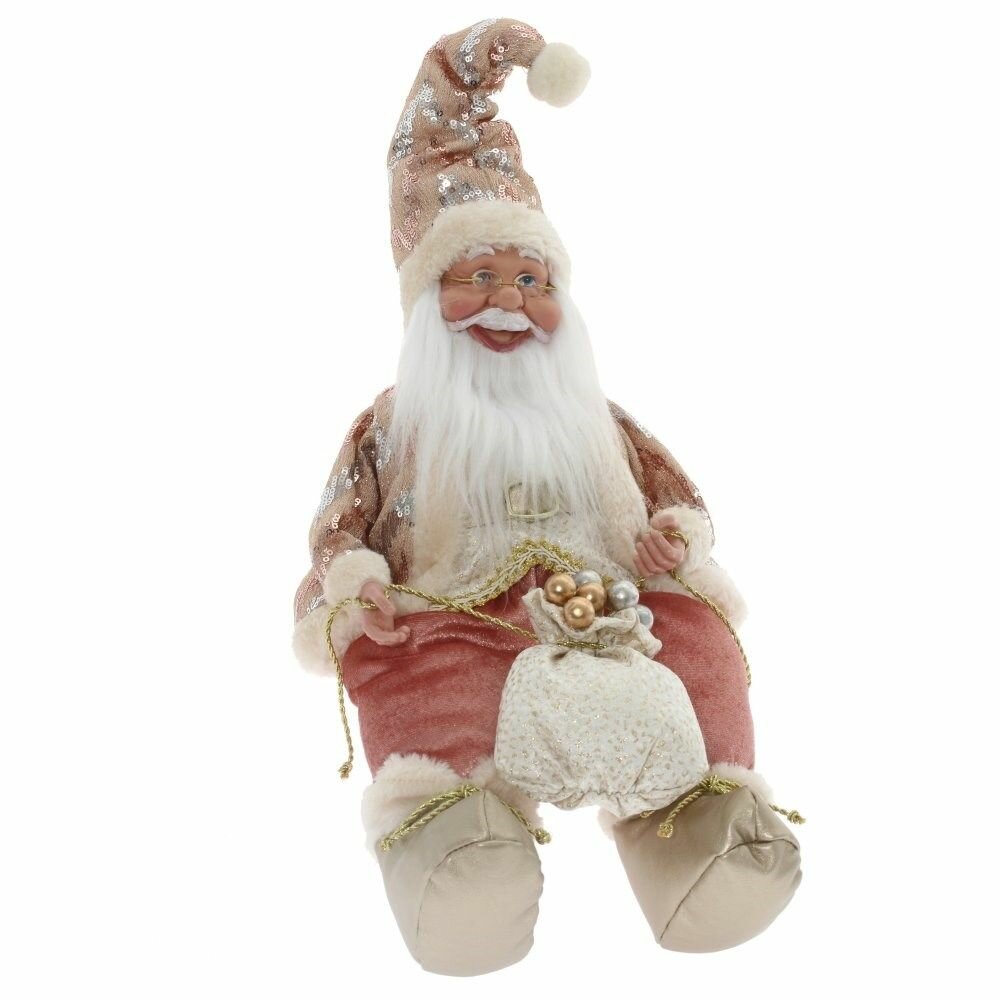 Дед Мороз с музыкой и движением, L18 W18 H55/25 см