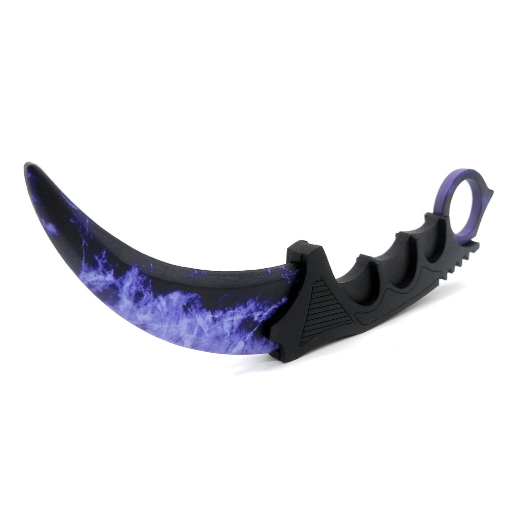 Деревянный нож Керамбит Волны Сапфир Mod.1 PalisWood