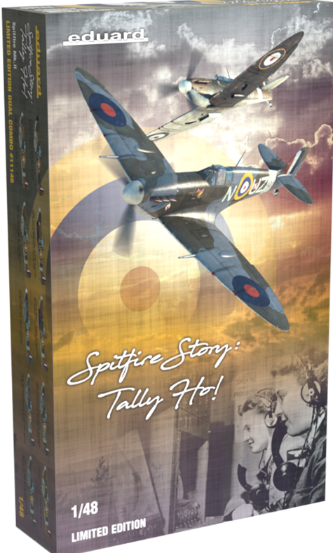 11146 Eduard Самолеты Spitfire Mk.II 1940-1941 Dual Combo (ProfiPACK) 1/48