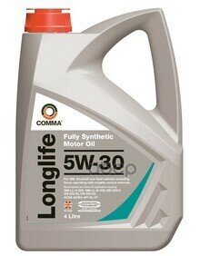 COMMA Comma 5w30 Long Life (4l)_масло Мот! Синт Acea A3/B4, Api Sl/Cf, Gm-Ll-A-025, Gm-Ll-B-025, Mb 229.5