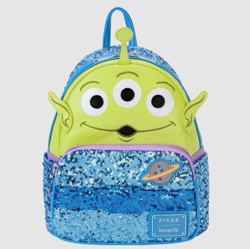 Сумка рюкзак Инопланетянин блестящий из Истории игрушек (Alien) Loungefly