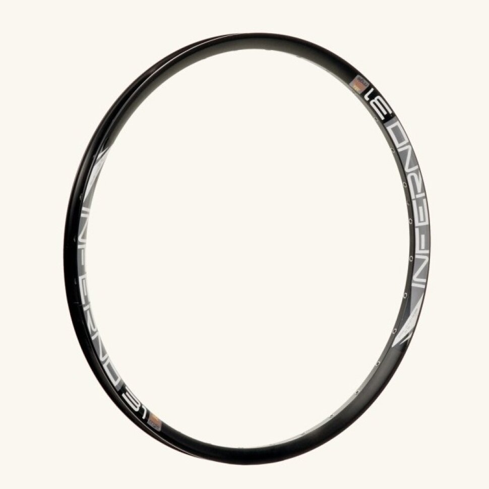 Обод 26" 32h SunRingle Inferno 31 Sleeved W/E Black, пистонированный (K76E14P13605C)