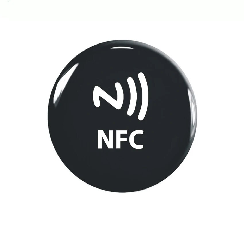 NFC метки круглые 30мм, NTAG213, 144 байт, NFC014