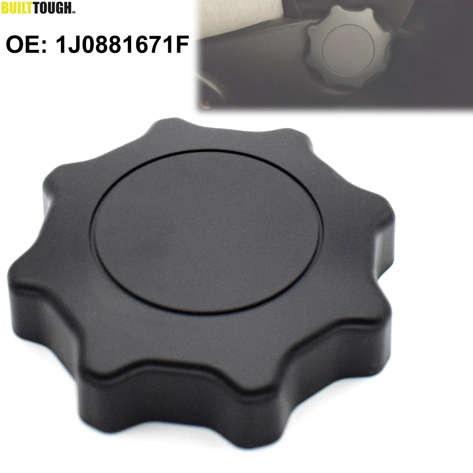 Черная ручка регулировки переднего сиденья 1J0881671F VW Beetle Bora Polo Golf Passat B5 Caddy Transporter T4 Jetta MK4 автостайлинг
