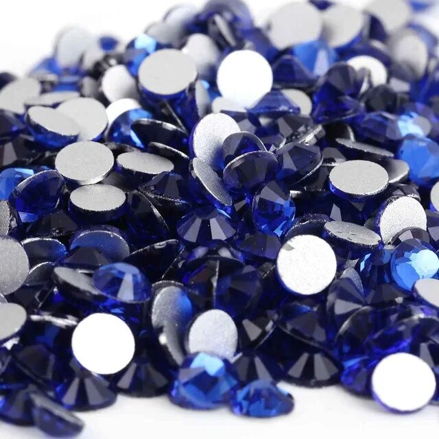 Кристаллы для декорирования SS3-SS30 DMC Синий, ss16 1440pcs, Sapphire