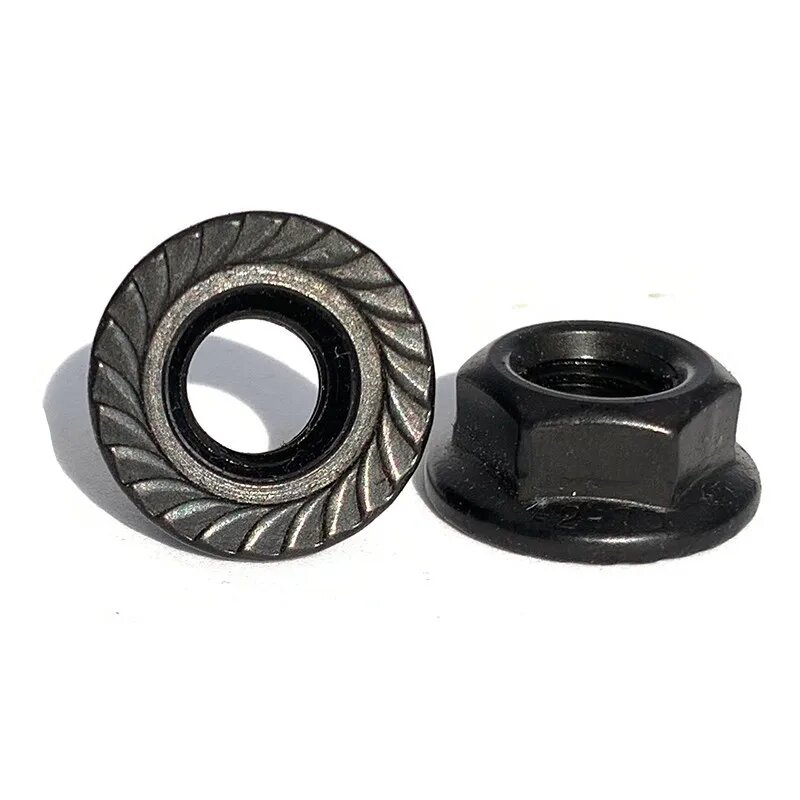 WHOOPEE Шестигранные гайки из углеродистой стали M3-M12 M8 10pcs