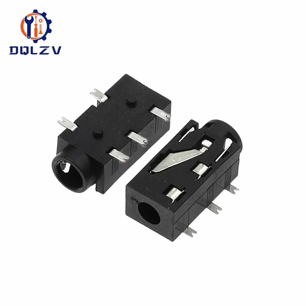 Розетка для наушников DQLZV PJ327F, 10PCS — фото 1