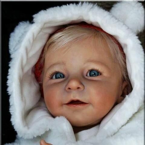 55 см силиконовая кукла реборн 3d модель реалистичная кукла для девочек