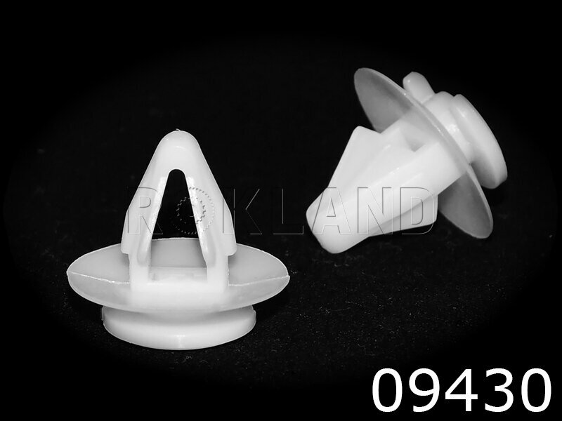 10шт - 09430 клипса автомобильная AUDI/VW ROKLAND