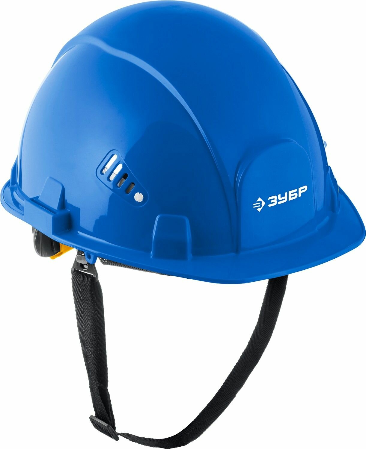 Защитная каска ЗУБР ФОРТ, синяя, храповый механизм регулировки, универсальное крепление для наушников и щитков 11094-3_z01