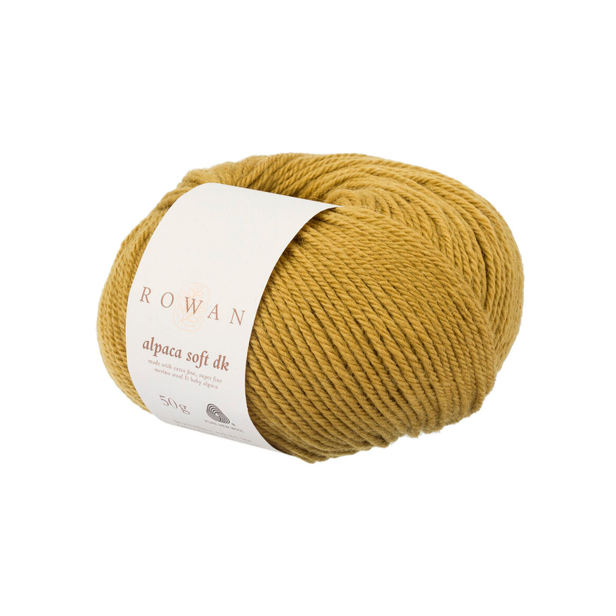 Alpaca Soft DK /Альпака Софт ДК/ пряжа Rowan, 9802210 (220, autumn gold (осеннее золото), желтый)