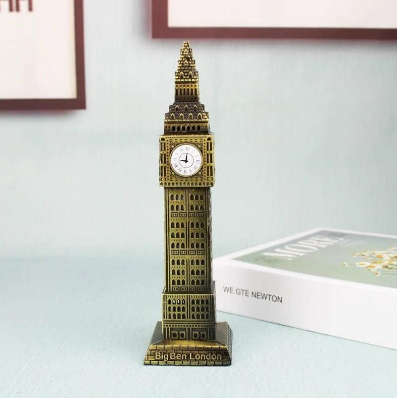 Модель Биг-Бена из сплава, декоративная фигурка Биг-Бена 18 см