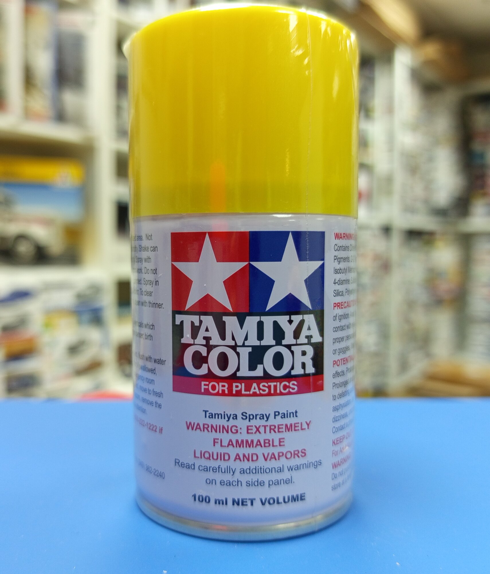 TS-97 Краска в баллончике TAMIYA, PEARL YELLOW, Жемчужно-желтая, 100 мл