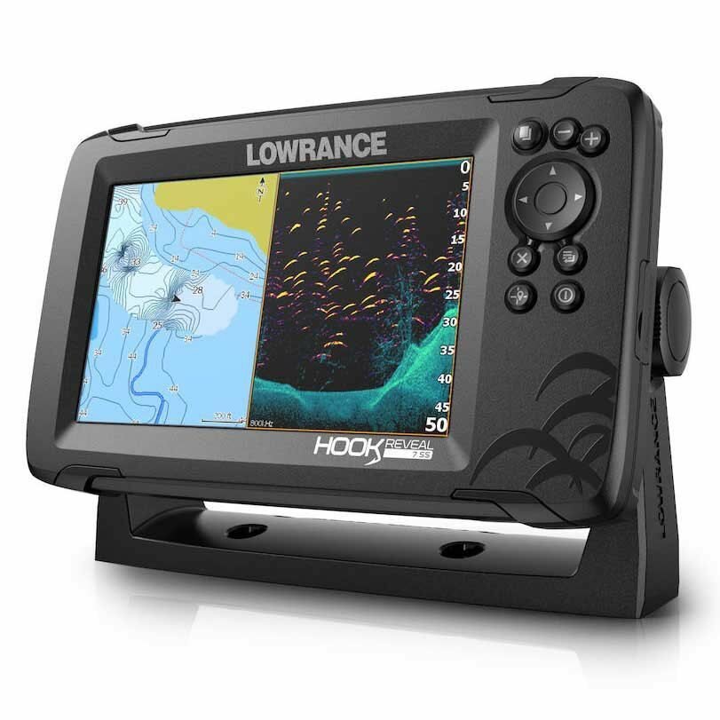 Эхолот lowrance hook reveal 7x splitshot 83/200