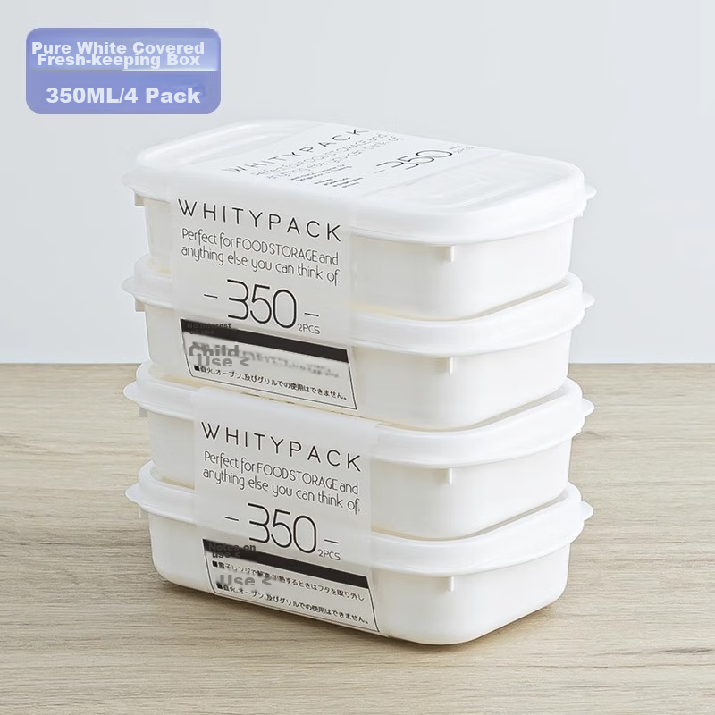 Jia De Wu Yu Imported Refrigerator Storage Containers, Frozen Meat Compartment Boxes, Food-Grade Fresh-Keeping Microwave-Safe Freezer Fruit Boxes, Refrigerated Storage Containers