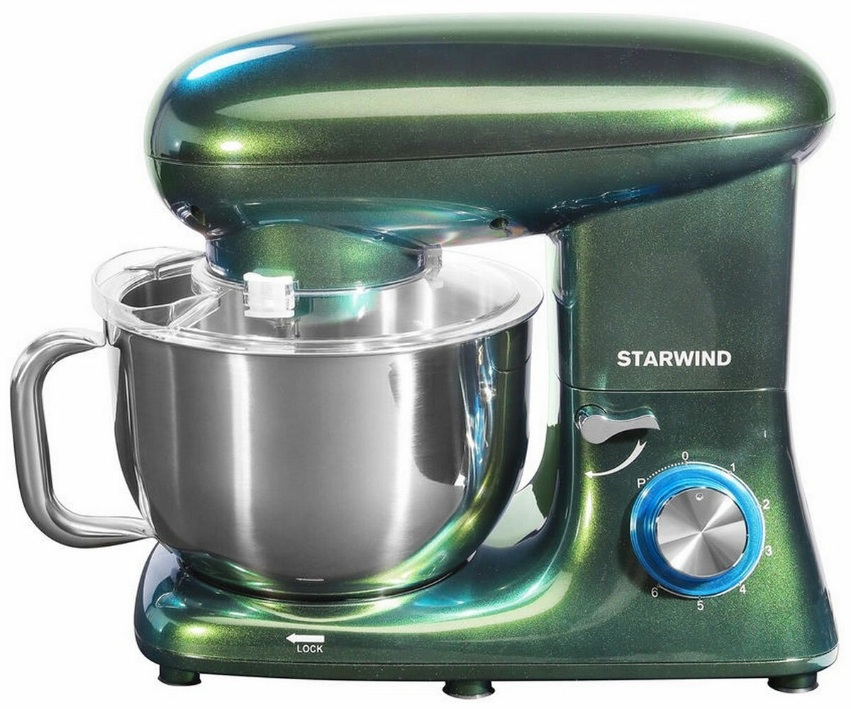 Миксер планетарный Starwind SPM7166, 1900 Вт, хамелеон