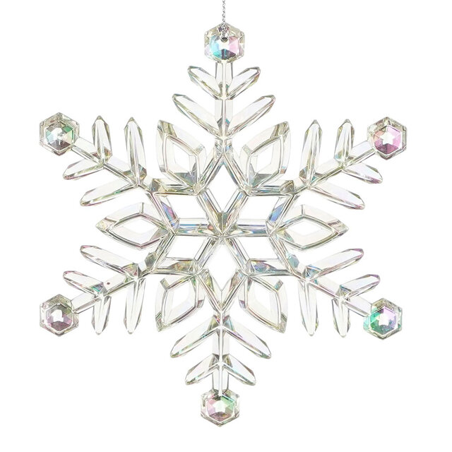 Елочная игрушка Снежинка - Cardeal da Legroni 13 см, подвеска, Edelman, 1142900-2