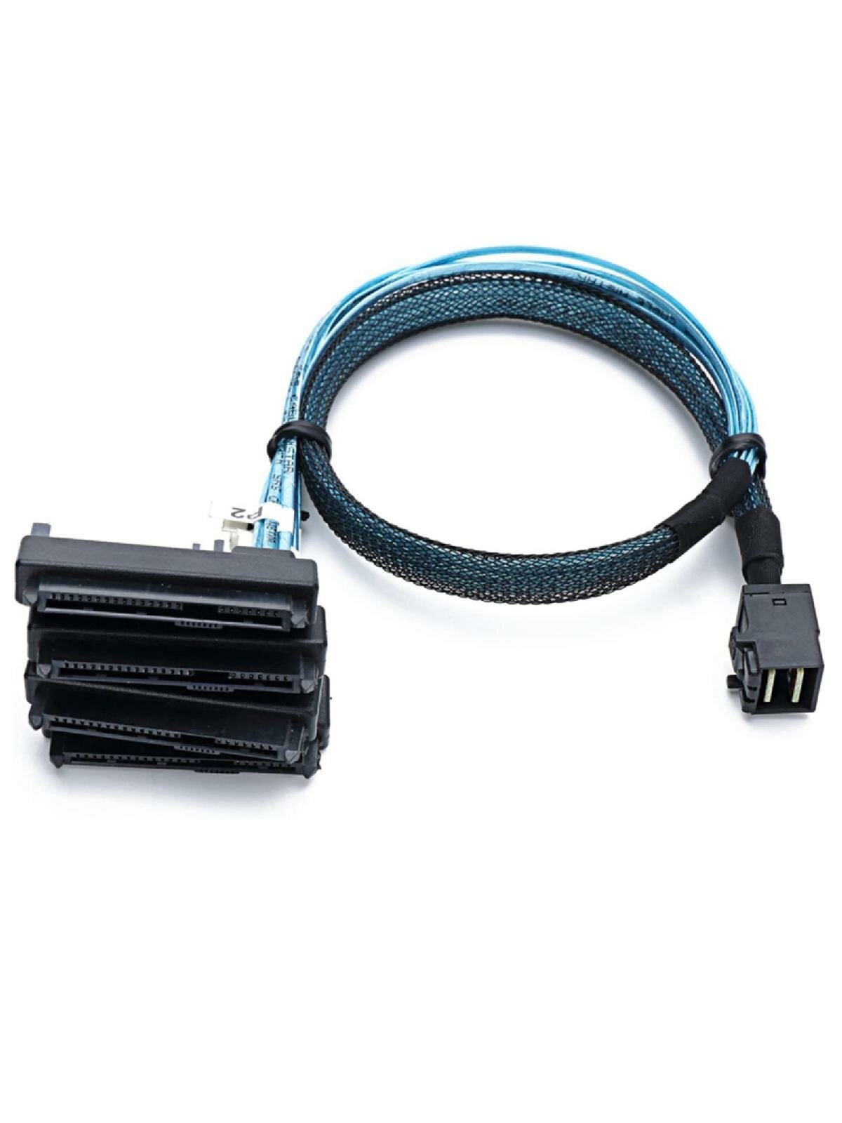SFF-8643 to SFF-8482 Cord Internal SFF-8643 to 29Pin SFF-8482 Adapter with 15 Pin Power Port Transmission Cable