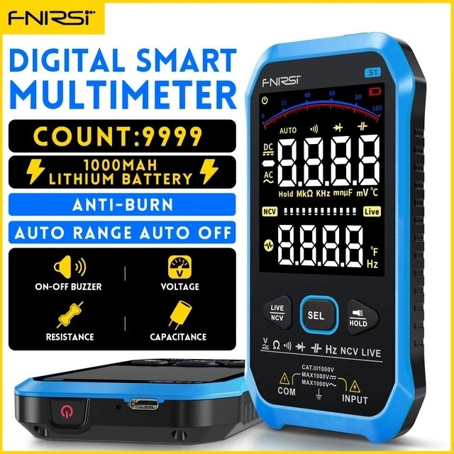 FNIRSI S1 Цифровой мультиметр