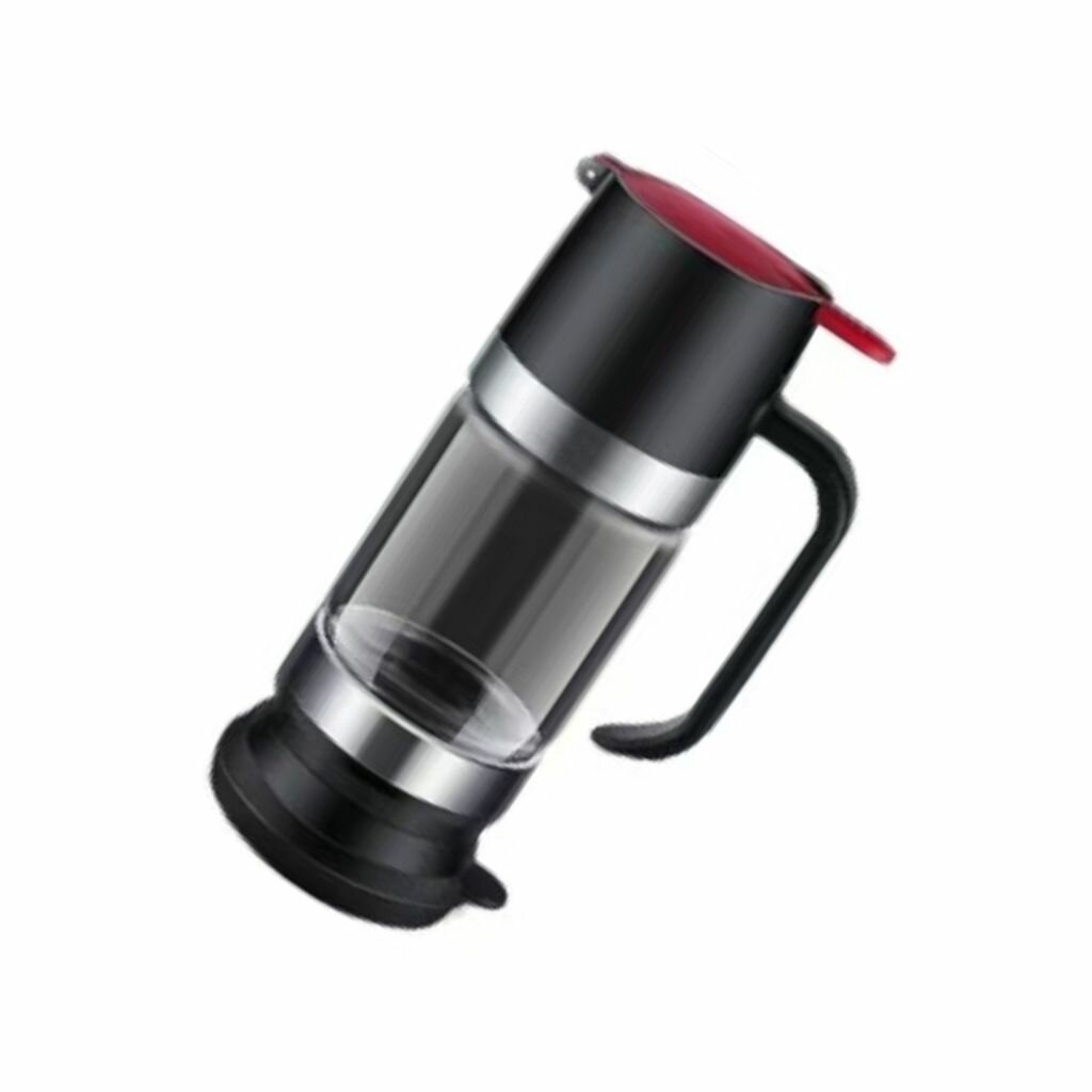 Бутылка для меда из боросиликатного стекла, герметичный контейнер для хранения сиропов и подсластителей, портативный дозатор сиропа, - Банка черного меда