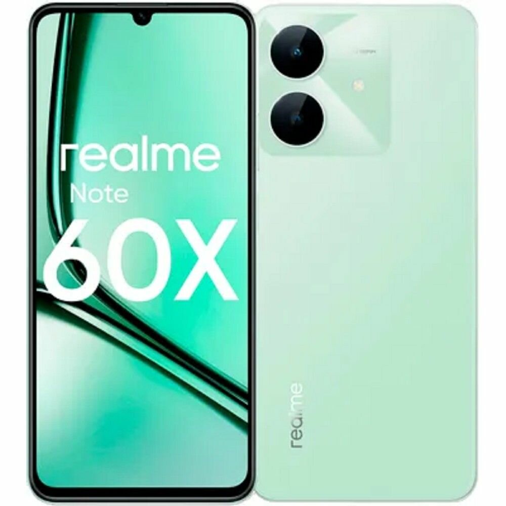 Realme смартфон RMX3938 Note 60х 4GB 128GB Green
