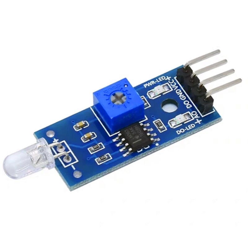 4-контактный фотодиодный модуль представляет собой универсальный электронный компонент для обнаружения яркости и фотоэлектрического переключателя.