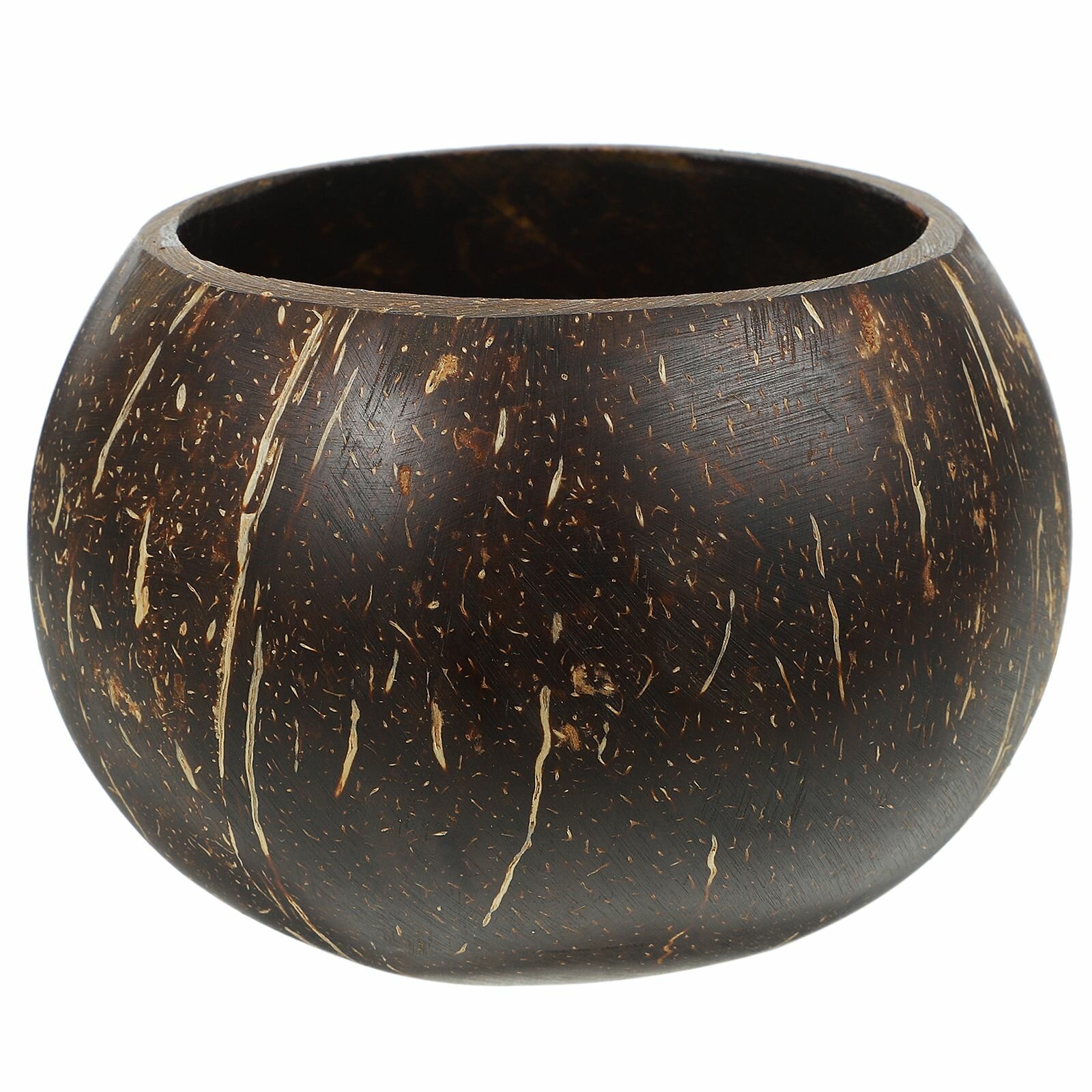 Стильный предмет интерьера из кокосовой скорлупы, подходящий для соевых свечей, большой формат-DKD-CJ0828