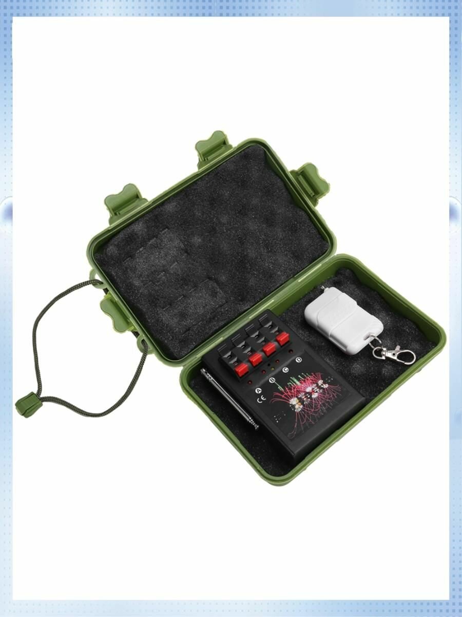 Система запуска фейерверков, 4-канальный беспроводной пульт дистанционного управления, дальность 150 м, расширяемая система для безопасного салюта