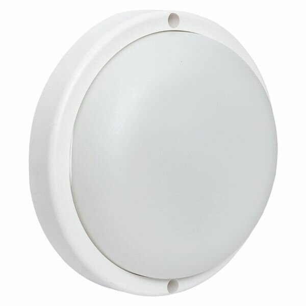 Светильник светодиодный ЖКХ ДПО-1300 12Вт 4000К IP65 круг с микроволнов. датчиком движения LUMA EKF BKL-1300DM-R-12-4000